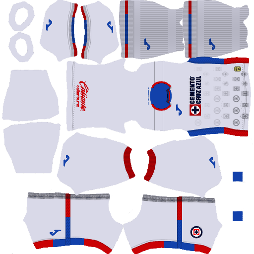 Cruz Azul DLS Kits & Logo 2026-27 - DLS Kit's & Logo's
