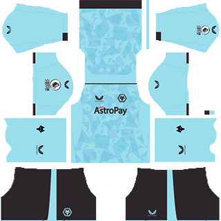 Wolverhampton Wanderers FC DLS Kits & Logo 2025-26 - DLS Kit's & Logo's