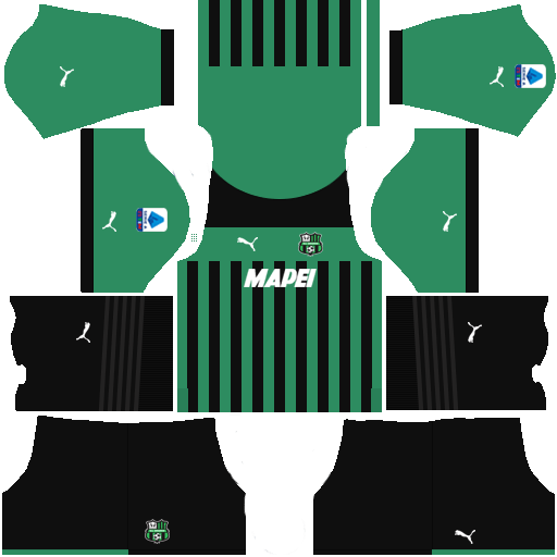 US Sassuolo Calcio DLS Kits & Logo 2025-26 - DLS Kit's & Logo's
