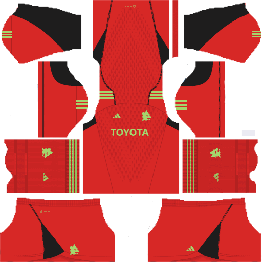 AS Roma DLS Kits & Logo 2025-26 - DLS Kit's & Logo's