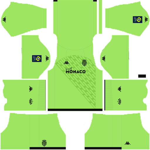 AS Monaco DLS Kits & Logo 2026-27 - DLS Kit's & Logo's