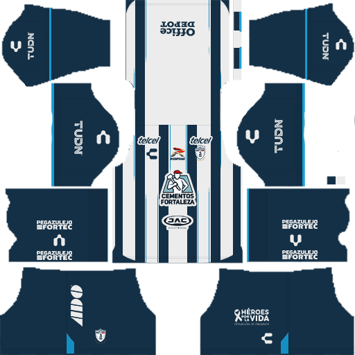 CF Pachuca DLS Kits & Logo 2026-27 - DLS Kit's & Logo's