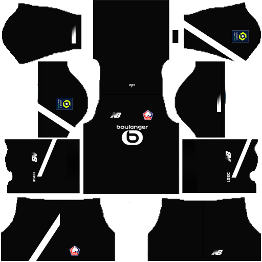 Lille DLS Kits & Logo 2025-26 - DLS Kit's & Logo's