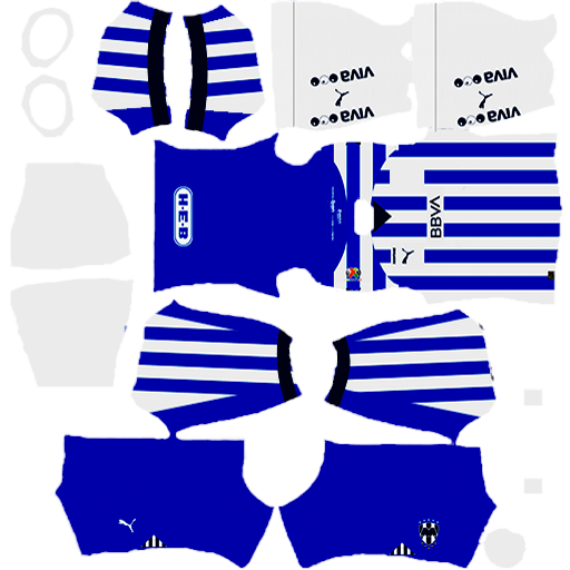 CF Monterrey DLS Kits & Logo 2025-26 - DLS Kit's & Logo's