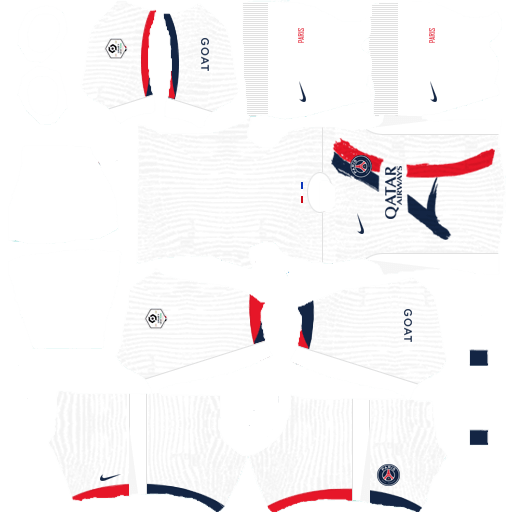PSG DLS Kits & Logo 2026-27 - DLS Kit's & Logo's