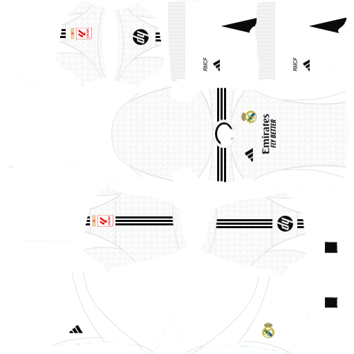 Real Madrid DLS Kits & logo 2024-25 - DLS Kit's & Logo's