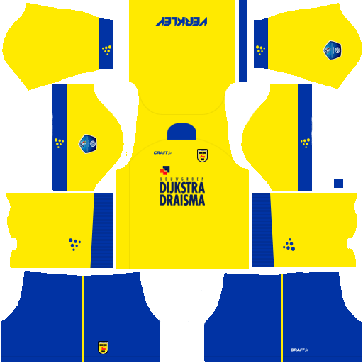 SC Cambuur DLS Kits & Logo 2025-26 - DLS Kit's & Logo's