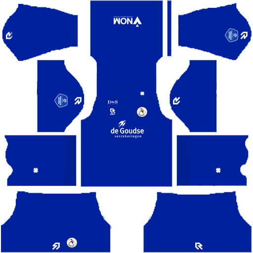 Sparta Rotterdam DLS Kits & Logo 2025-26 - DLS Kit's & Logo's