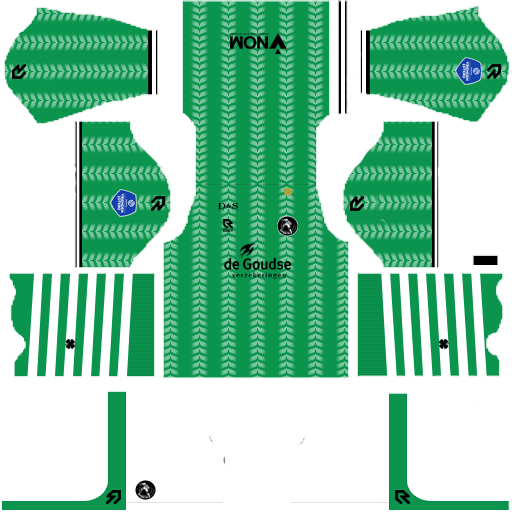 Sparta Rotterdam DLS Kits & Logo 2025-26 - DLS Kit's & Logo's