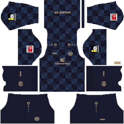 FSV Mainz DLS Kits & Logo 2026-27 - DLS Kit's & Logo's
