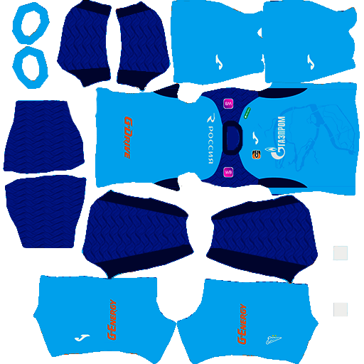 Zenit St Petersburg DLS Kits & Logo 2025-26 - DLS Kit's & Logo's