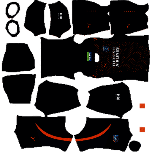 Istanbul Basaksehir FK DLS Kits & Logo 2025-26 - DLS Kit's & Logo's