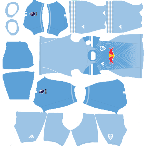 Leeds United DLS Kits & Logo 2026-27 - DLS Kit's & Logo's